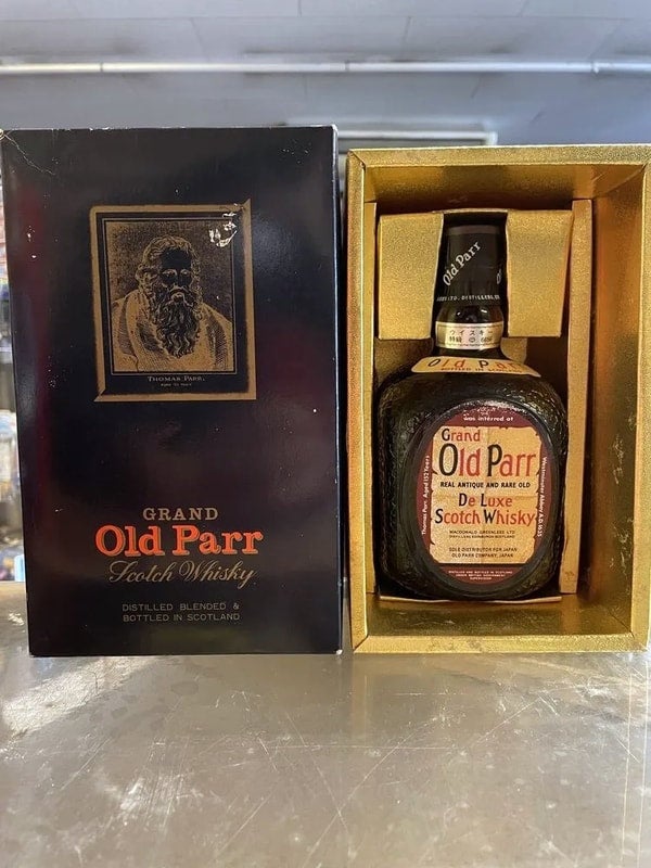 760ml 43% オールドパー 特級 80's 前期 ギフトBOX (4) | 京屋酒店 オンラインストア